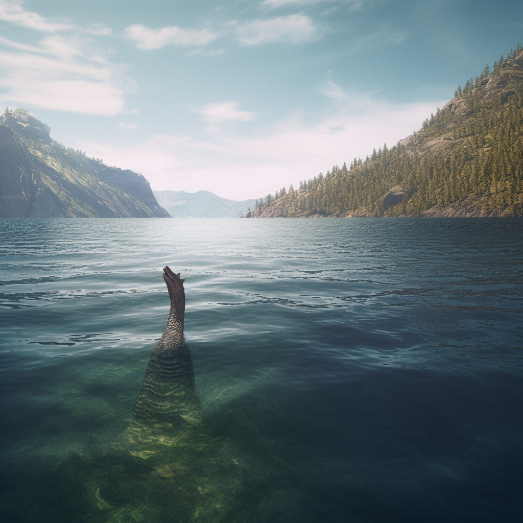 Monster of Crater Lake: Creature from the Deep – Fringe Creatures